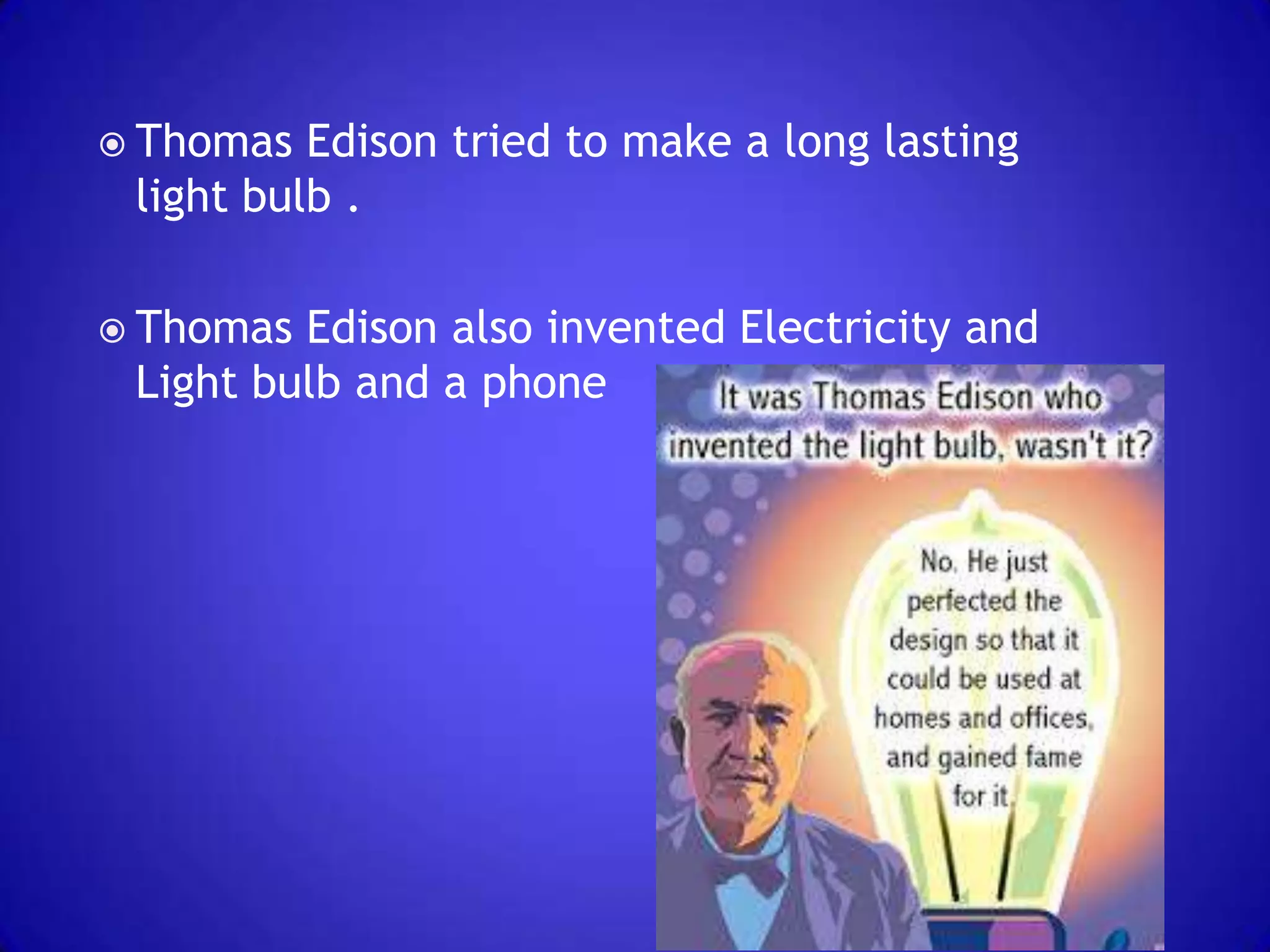 Thomas Edison | PPTX