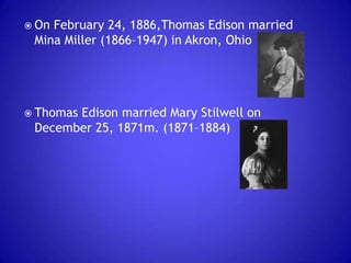 Thomas Edison | PPTX