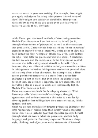 One of the examples I chose for my readings was, For Coloured .docx