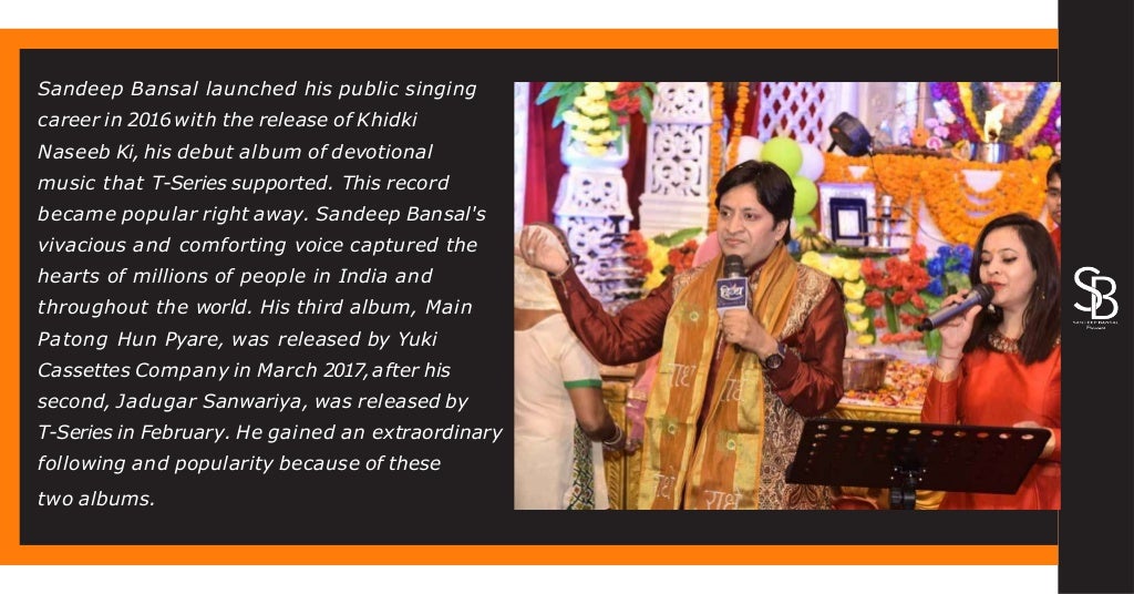 One of The Most Famous Bhajan Singers In India - Sandeep Bansal.pptx