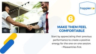 7 Steps to an Effective One on One Management | PPTX