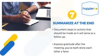 7 Steps to an Effective One on One Management | PPTX