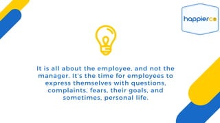 7 Steps to an Effective One on One Management | PPTX