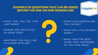 7 Steps to an Effective One on One Management | PPTX