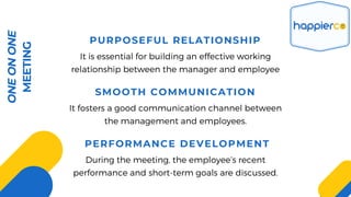 7 Steps to an Effective One on One Management | PPTX