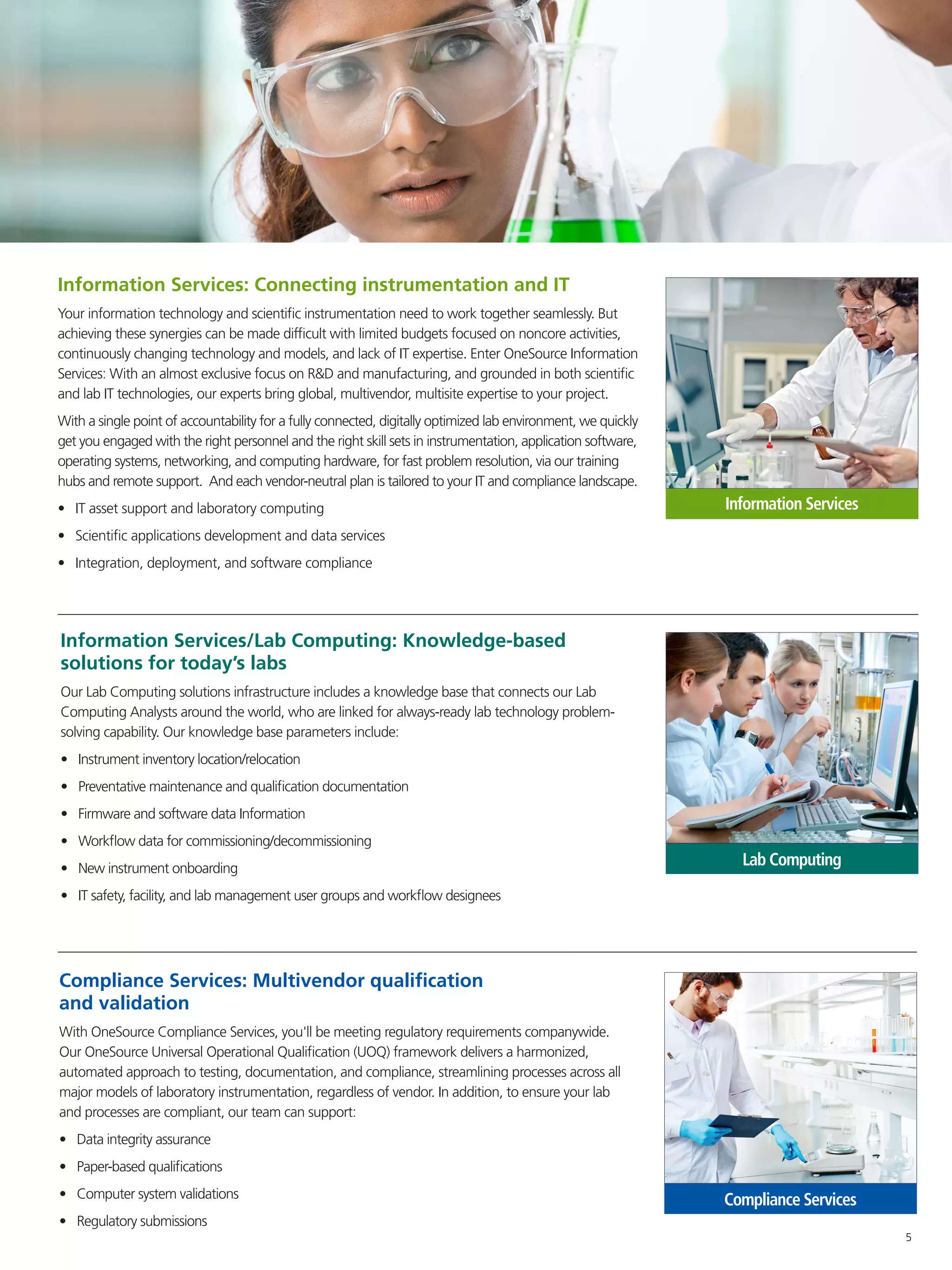 Onesource Service, PerkinElmer | PDF