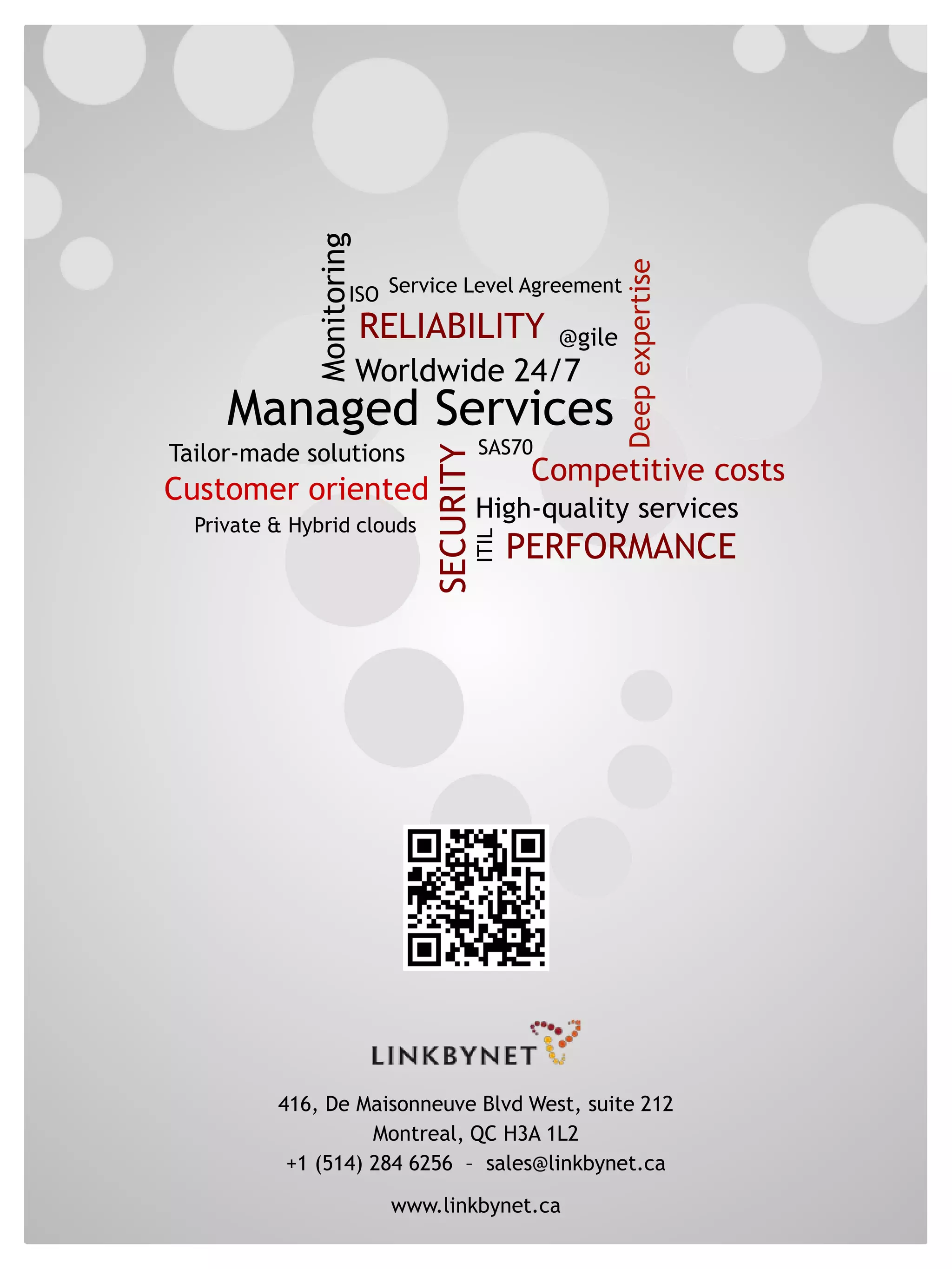 One page Linkbynet presentation | PDF