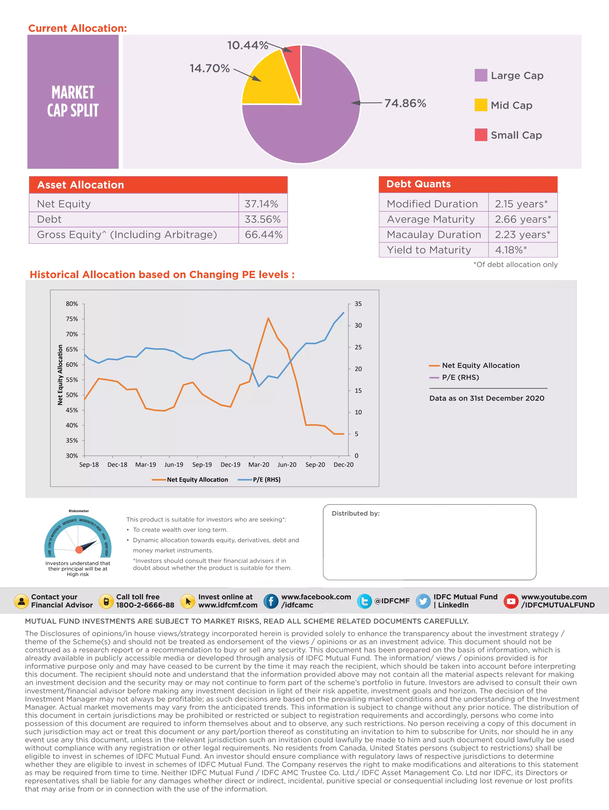 IDFC Dynamic Equity Fund_One pager | PDF