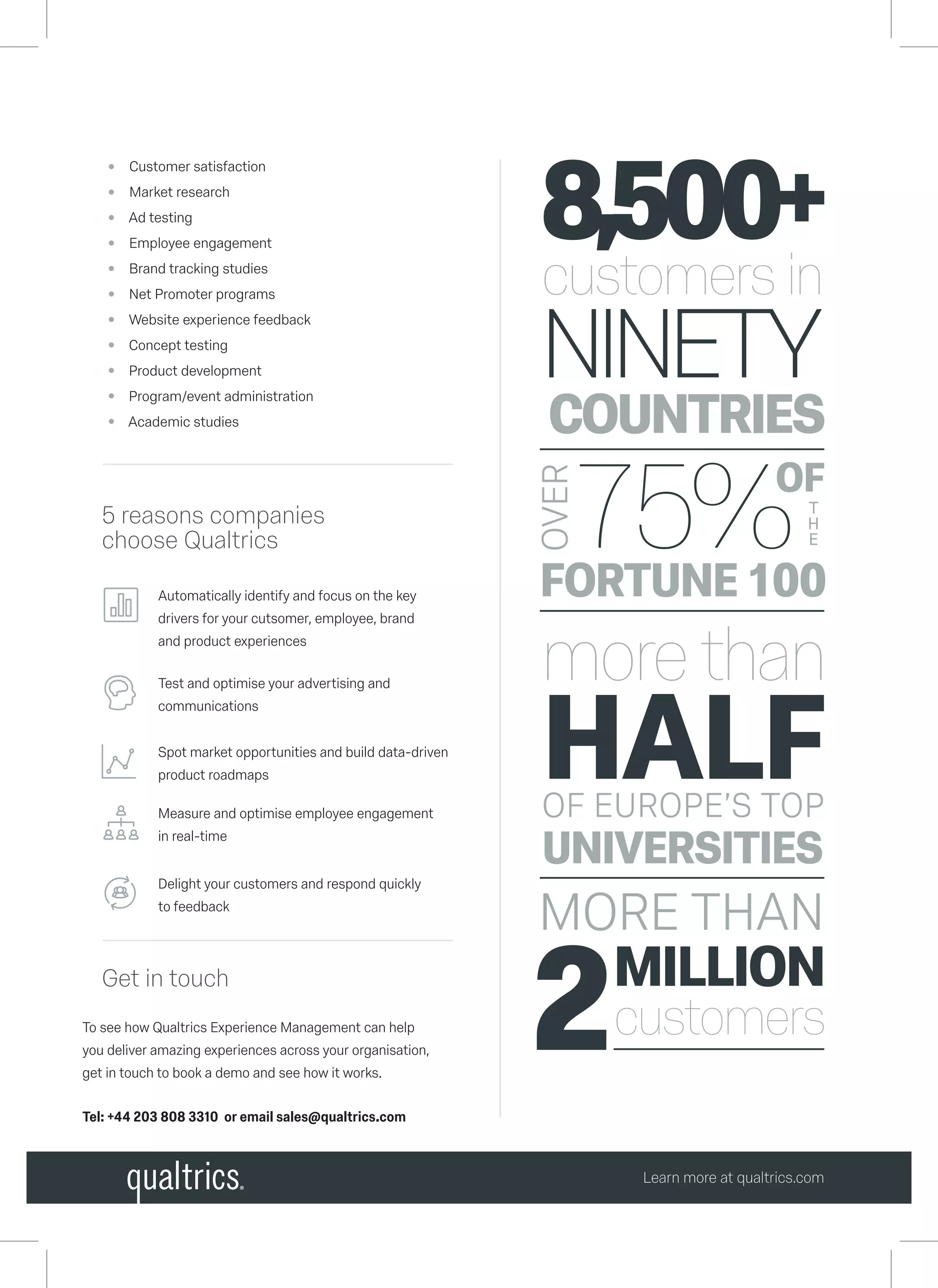 Qualtrics - Experience Management | PDF | Computer Software and ...