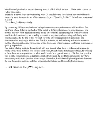 One Paragraph Essay Sample | PDF