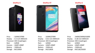 Oneplus- Principles of Marketing | PPTX