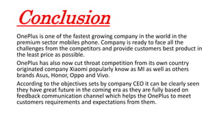 Oneplus- Principles of Marketing | PPTX