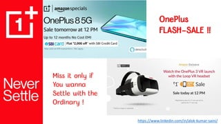 Marketing Mix of OnePlus from a User's Pespective | PDF