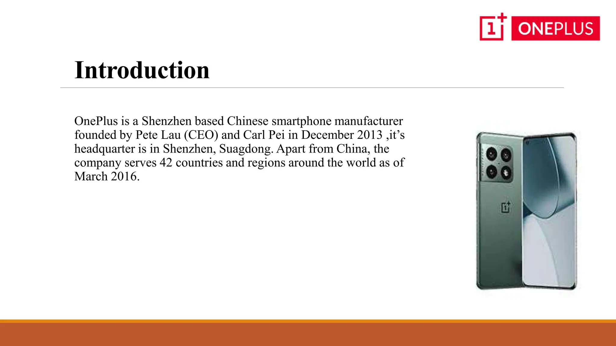 OnePlus Mobile History Human Resource managementPresentation Report.pptx