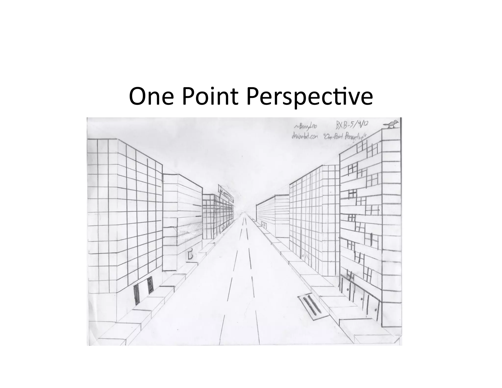 One Point Perspective | PDF