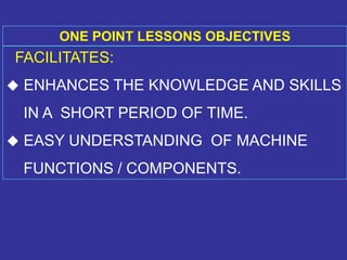 ONE POINT LESSONS-part1 .ppt, OPL TPM JH | PPT