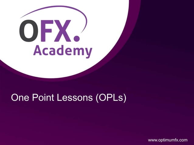 One point lessons (OPLs) | PPTX | Career Advice | Careers