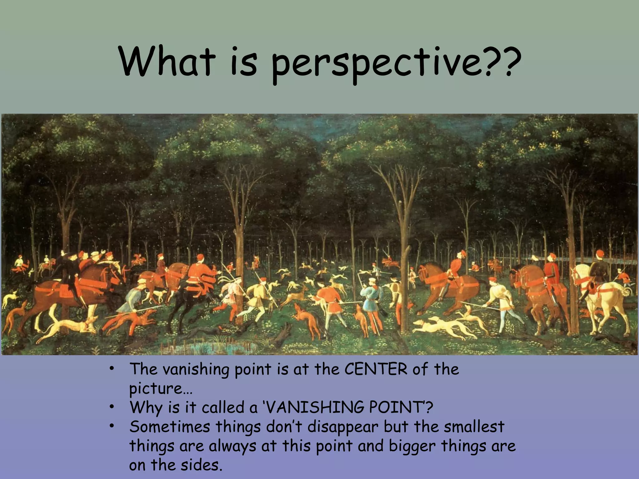 One Point Perspective! | PPT