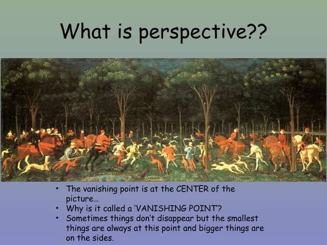 One Point Perspective! | PPT