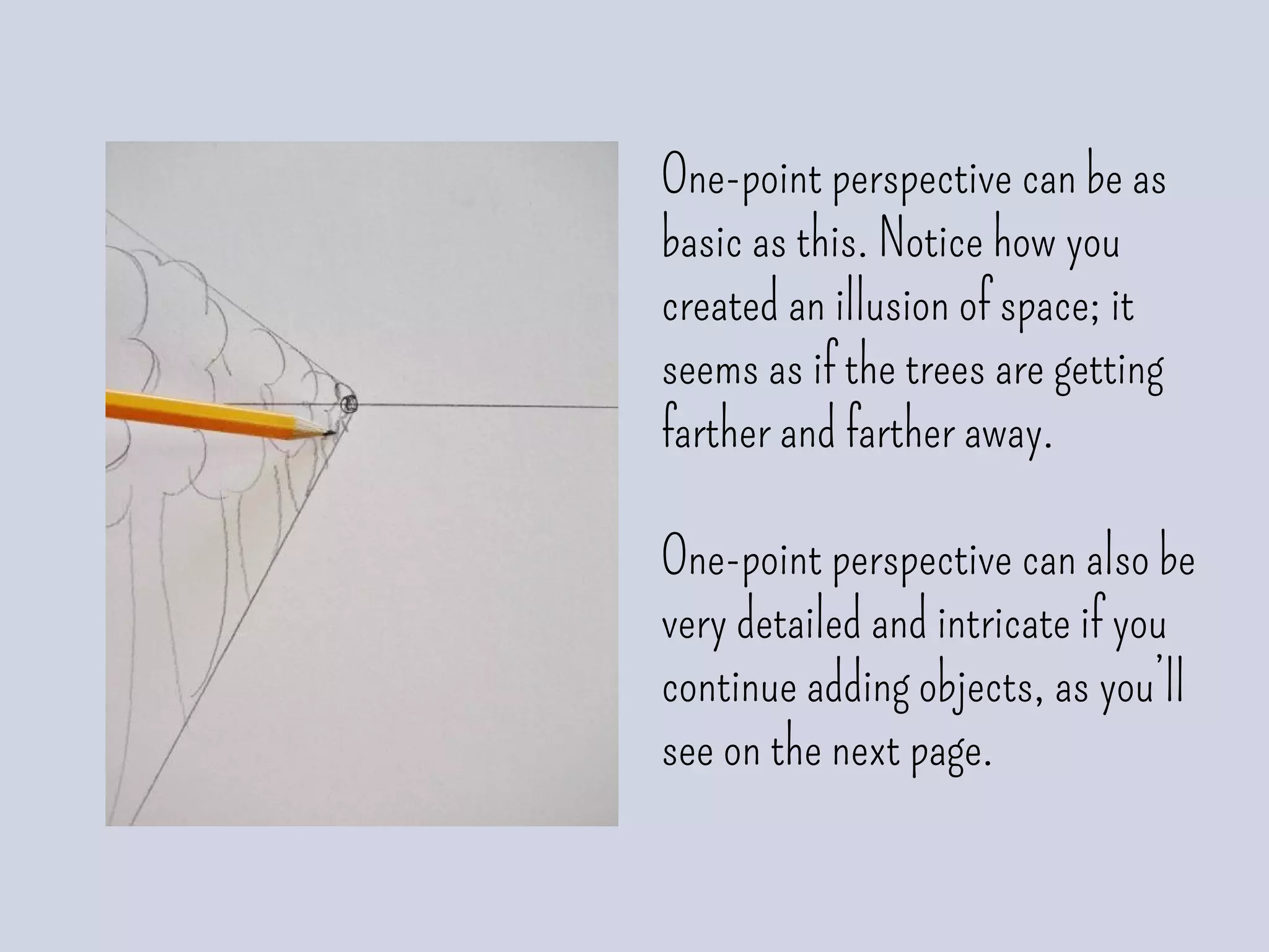 One point perspective | PDF
