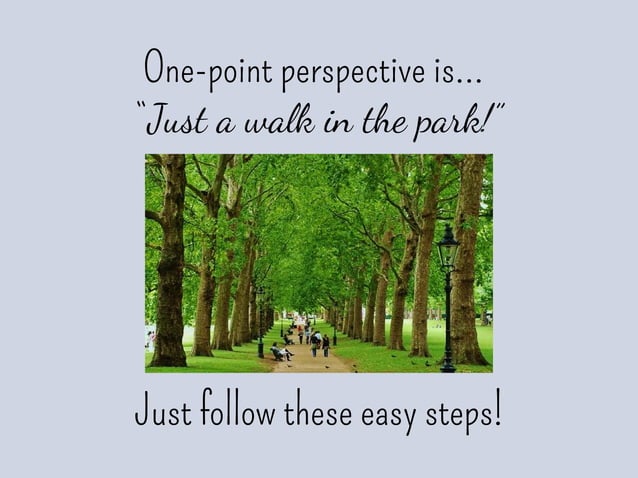 One point perspective | PDF | Drawing and Sketching | Arts and Crafts
