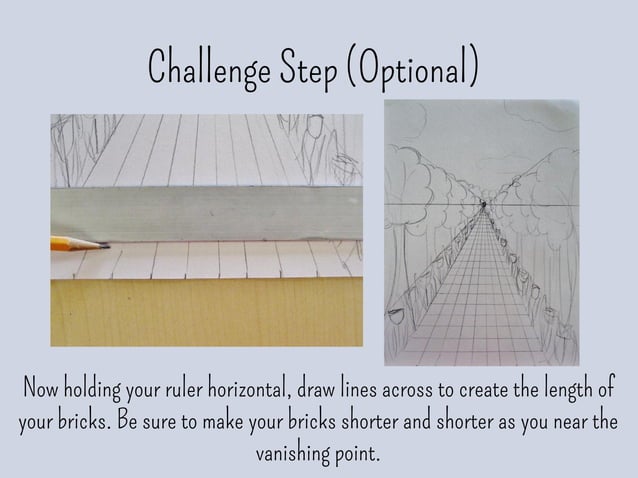 One point perspective | PDF | Drawing and Sketching | Arts and Crafts