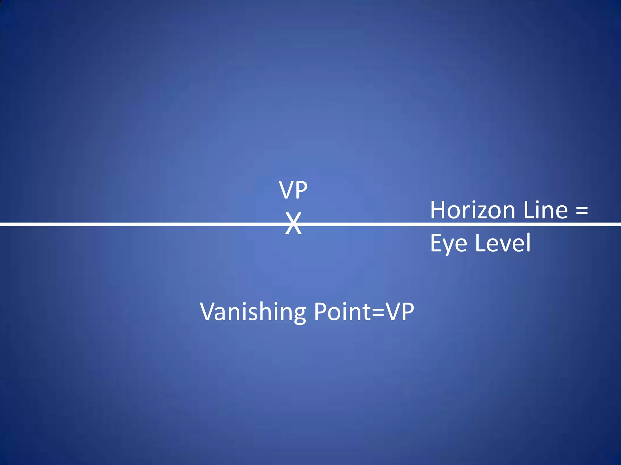 One point perspective hallway | PPTX