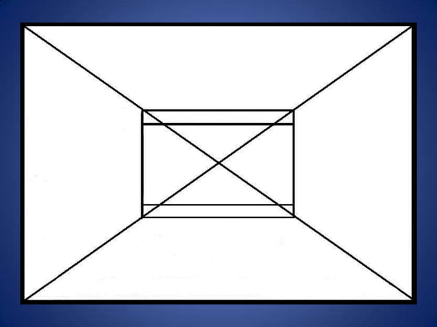 One point perspective hallway | PPTX