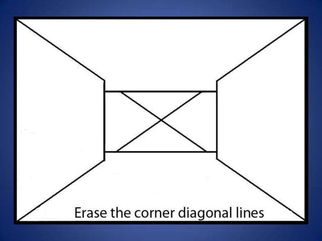 One point perspective hallway | PPTX