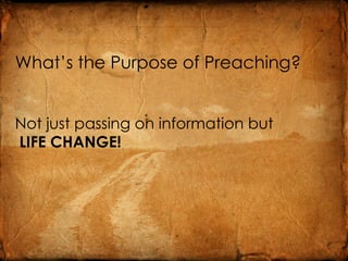One Point Preaching | PPT