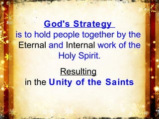 One Purpose: Unity | PPT