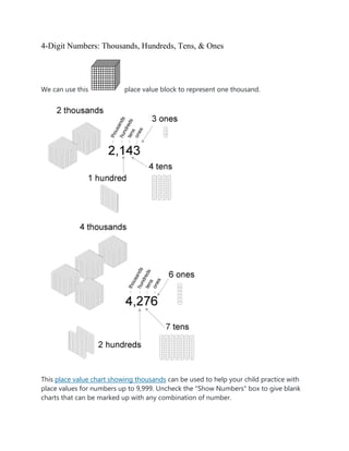Tens and Ones | PDF