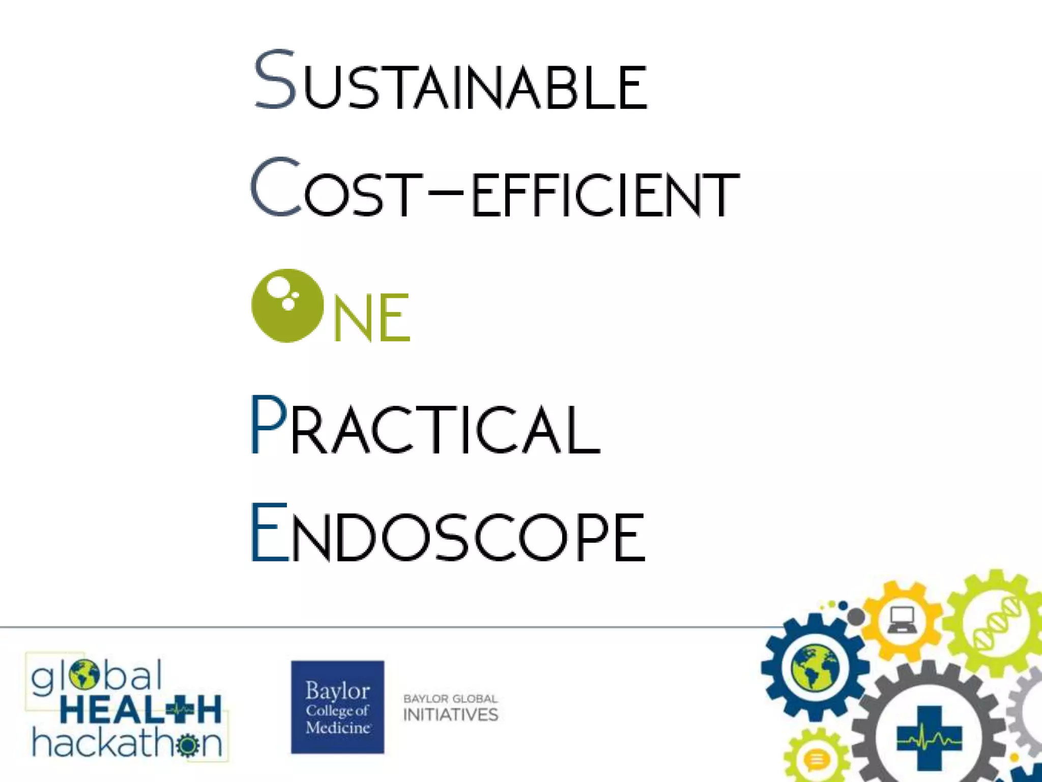 OneScope - Global Health Hackathon - Baylor College of Medicine | PPT