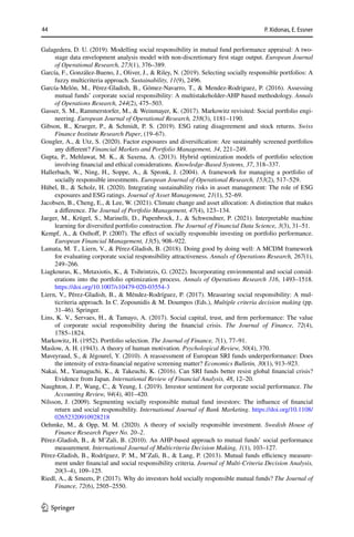 On ESG Portfolio Construction construction, A Multi-Objective | PDF