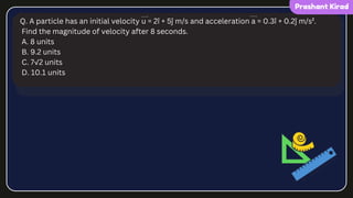 One Shot - MOTION IN A PLANE Class 11th (Prashant Kirad).pdf