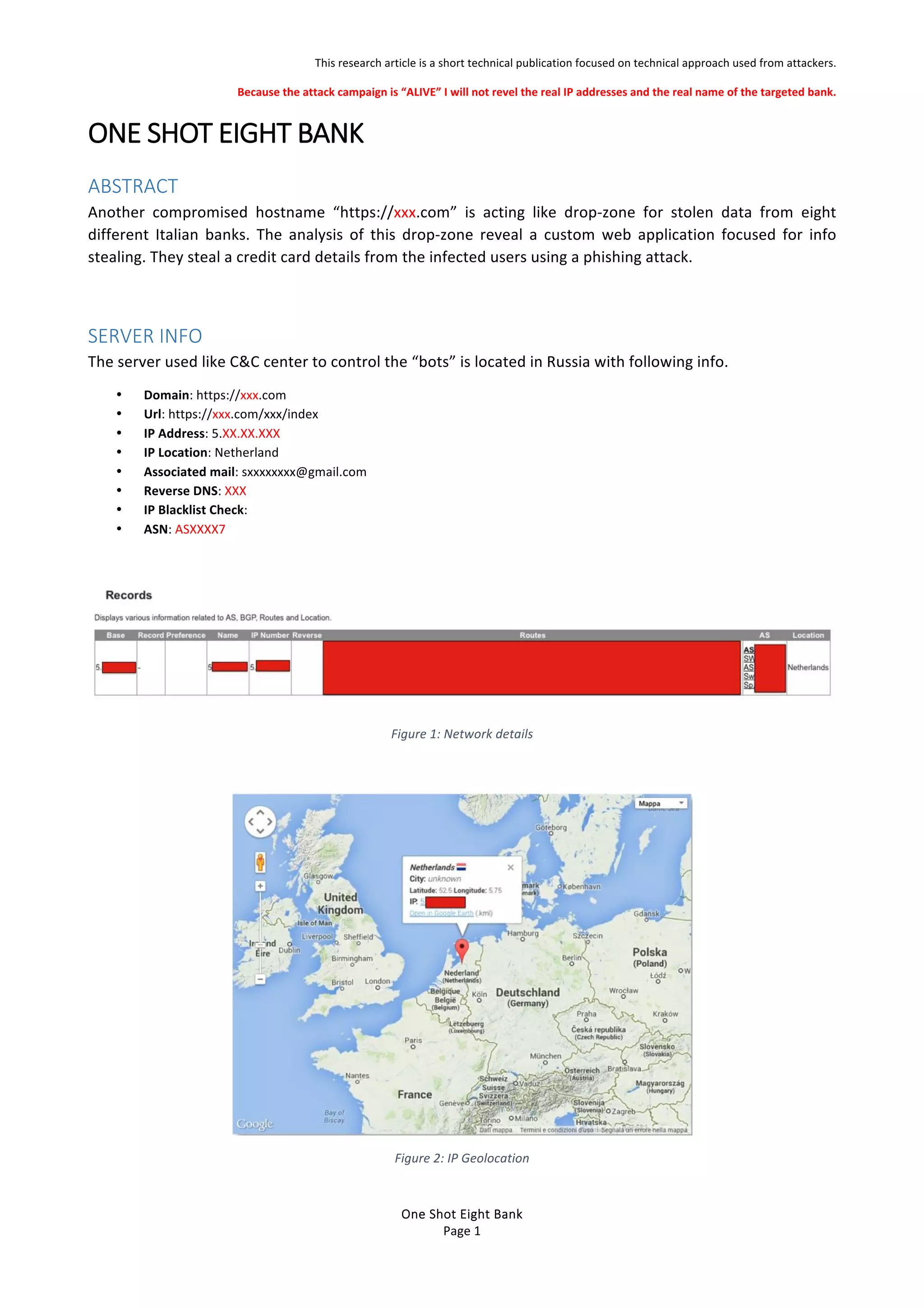 One Shot Eight Bank | PDF