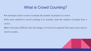 One shot scene specific crowd counting | PPT