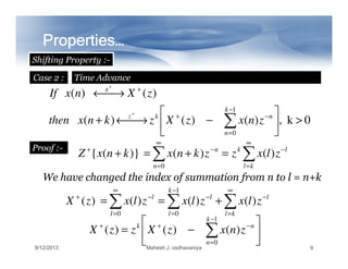 One sided z transform | PDF