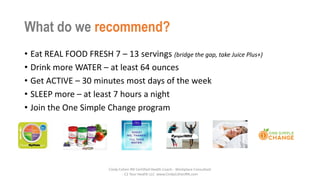 One Simple Change Presentation | PDF