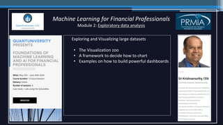 QuantUniversity Machine Learning in Finance Course | PDF