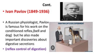 Onesmus history of digestive system, elucidating the major historical ...