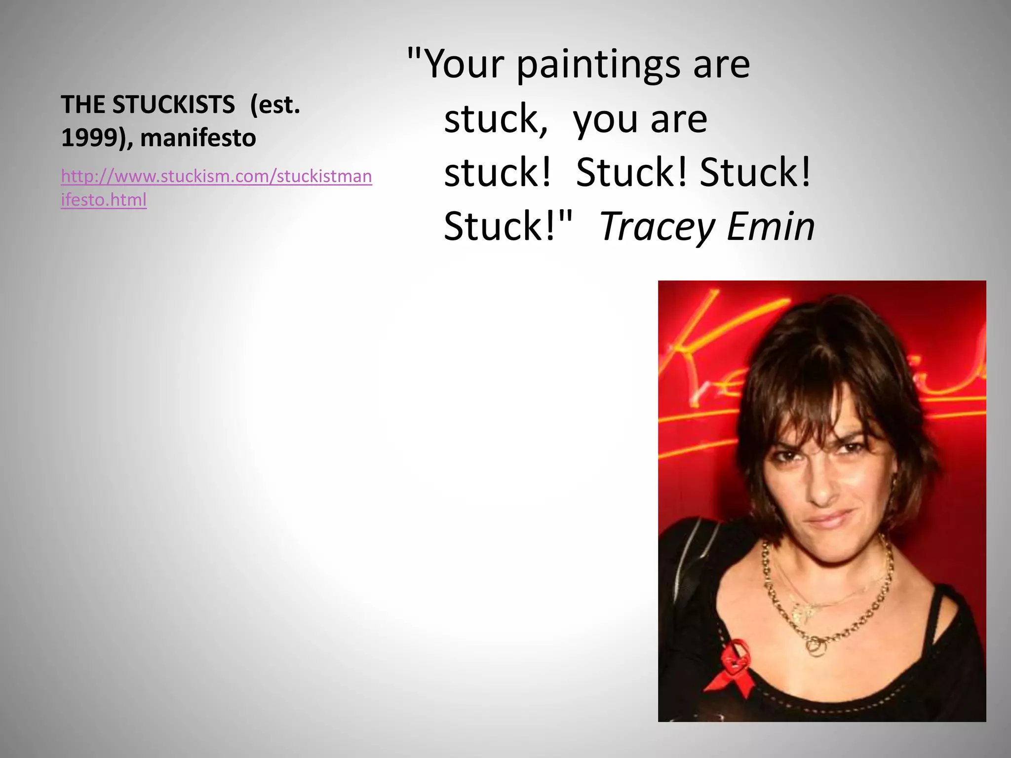 One spark stuckists | PPT