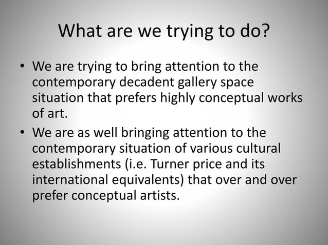 One spark stuckists | PPT