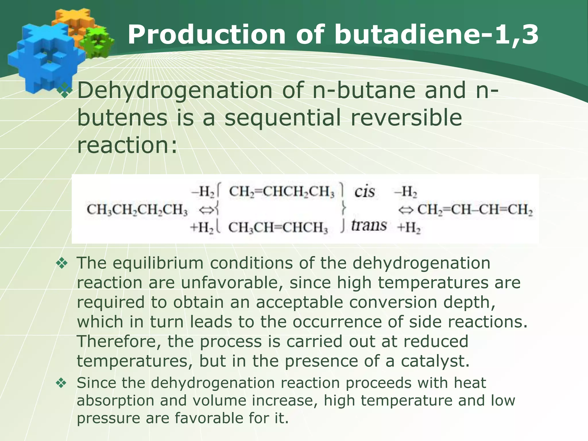One stage dehydrogenation of n-butane (2) (1).pptx | Chemistry | Science