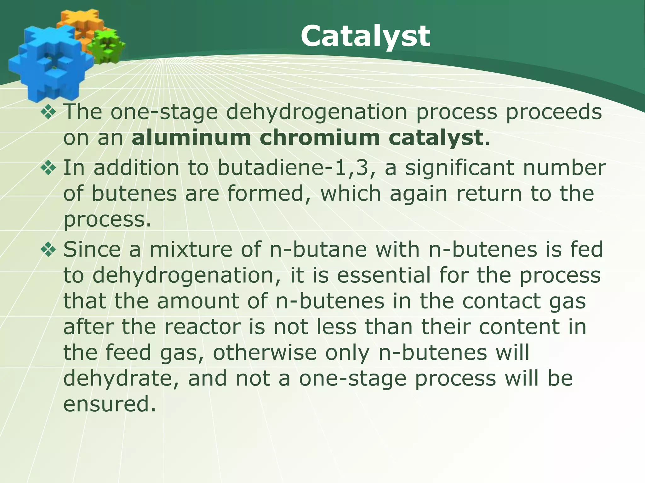 One stage dehydrogenation of n-butane (2) (1).pptx | Chemistry | Science