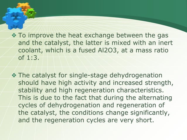 One stage dehydrogenation of n-butane (2) (1).pptx | Chemistry | Science