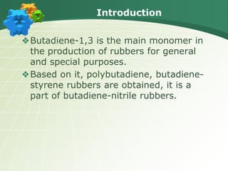 One stage dehydrogenation of n-butane (2) (1).pptx | Chemistry | Science
