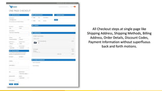 Magento 2 One Step Checkout Extension | One Page Checkout | PPTX