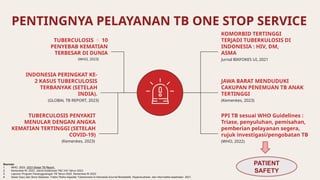 ONE STOP SERVICE TB_dr Rangny pangandaran | PPTX
