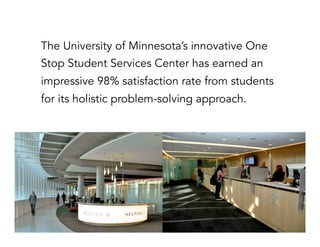 One Stop Shops: Six Institutions Pushing the Student Services Envelope ...